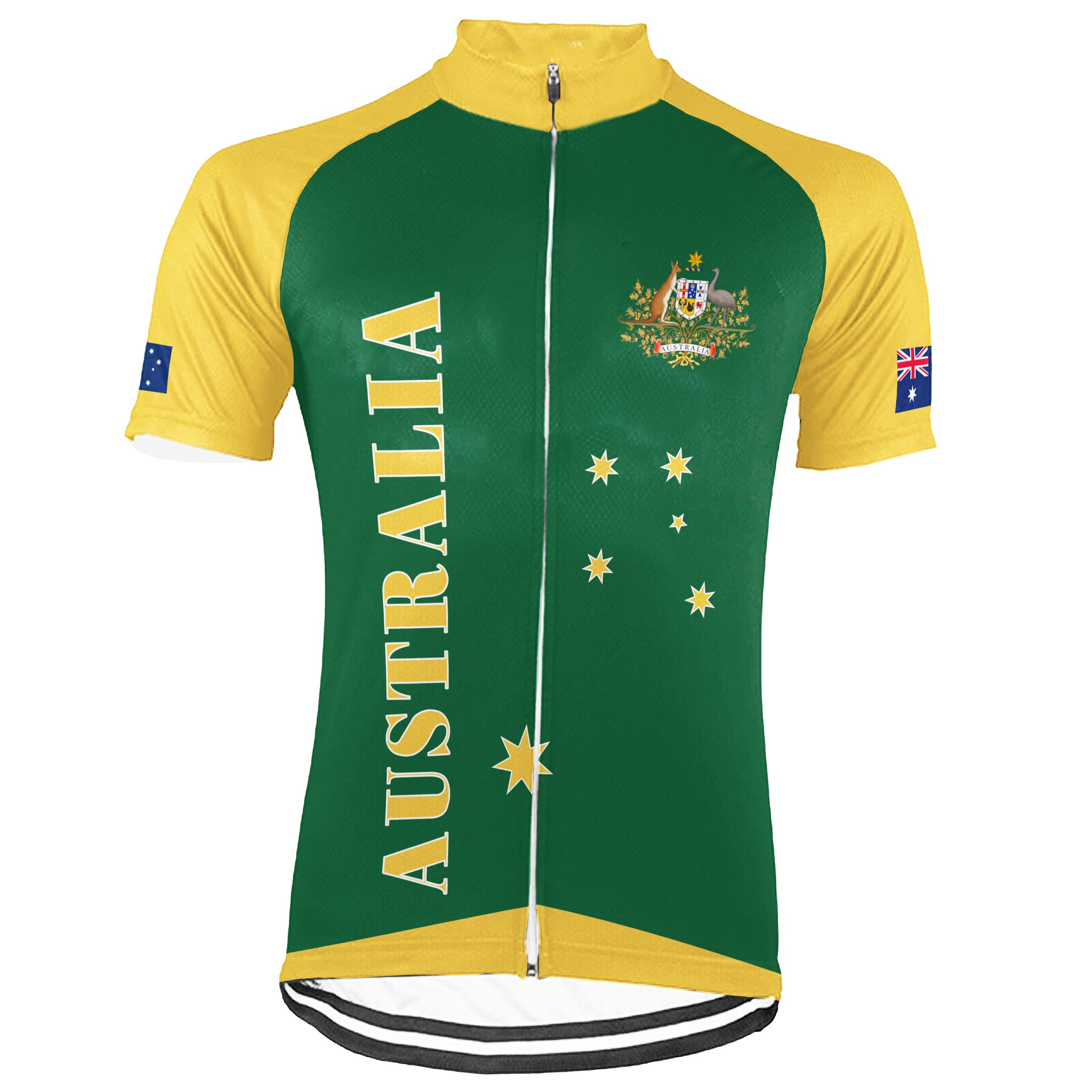 Customized Australia Short Sleeve Cycling Jersey for Men – OS Cycling Store