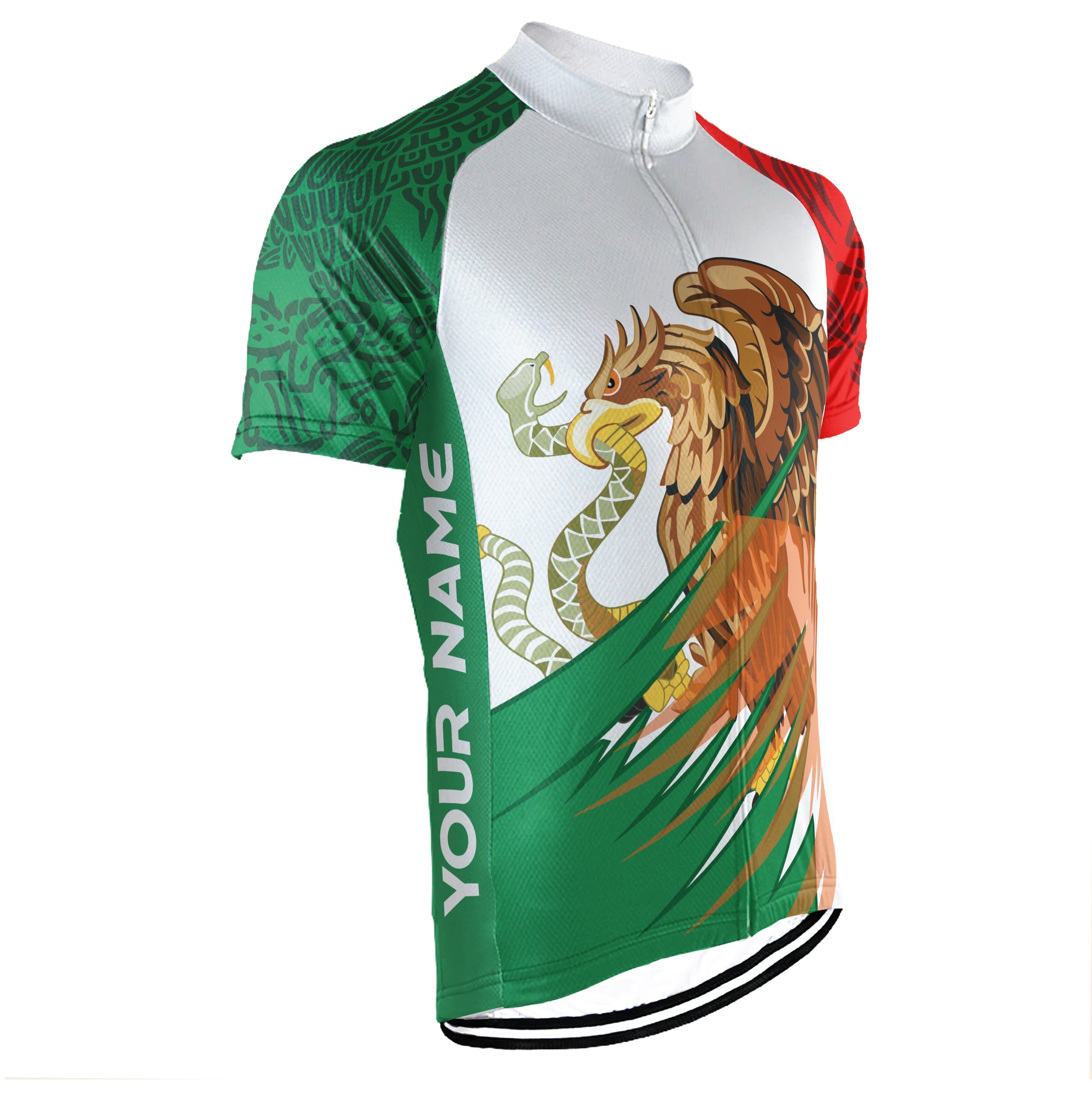 Personalized Mexico Short Sleeve Cycling Jersey for Men – OS Cycling Store