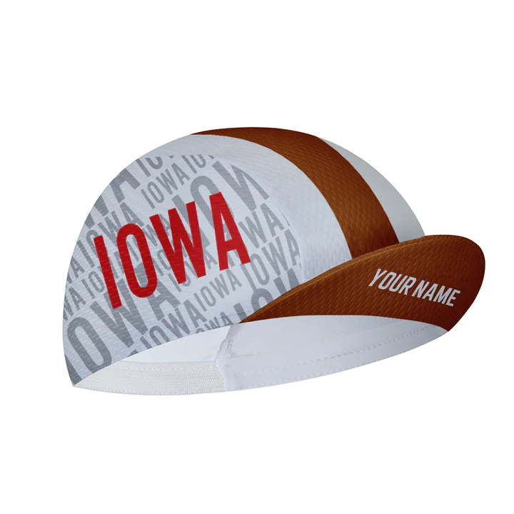 Customized Iowa Cycling Cap Sports Hats – OS Cycling Store