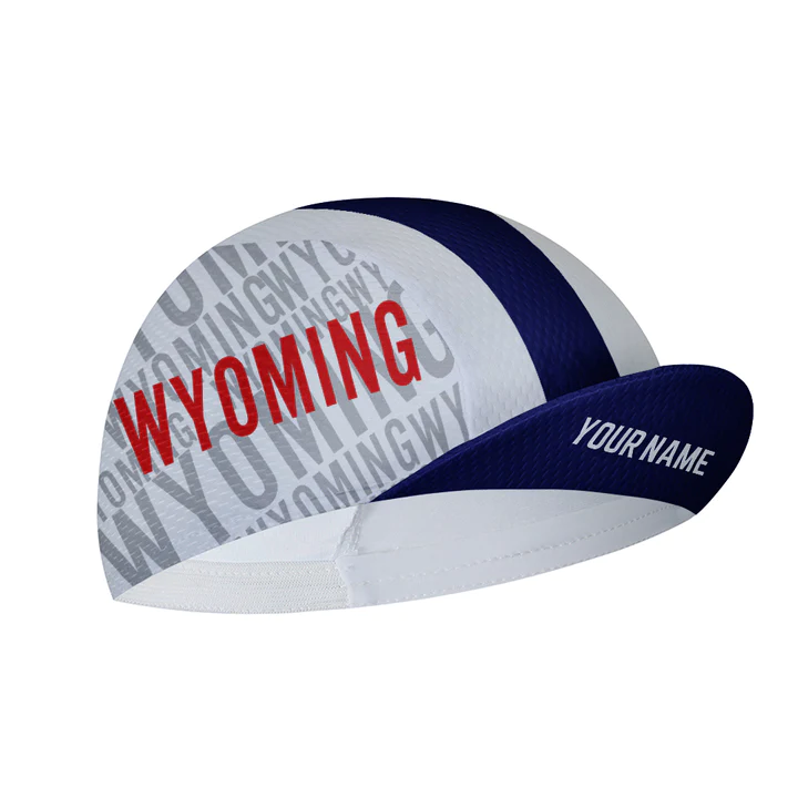 Customized Wyoming Cycling Cap Sports Hats – OS Cycling Store