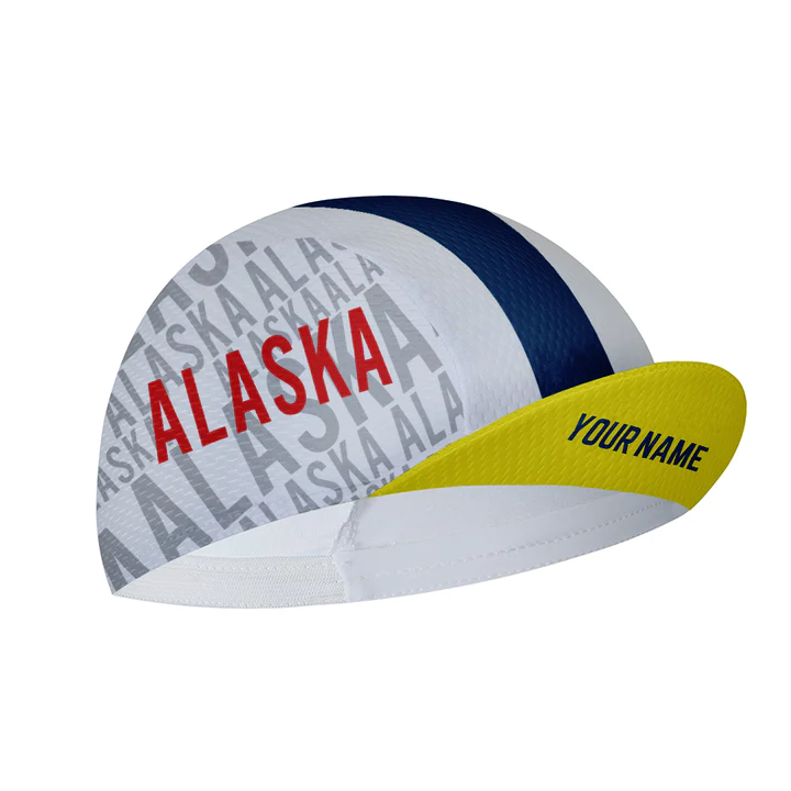 Customized Alaska Cycling Cap Sports Hats – OS Cycling Store