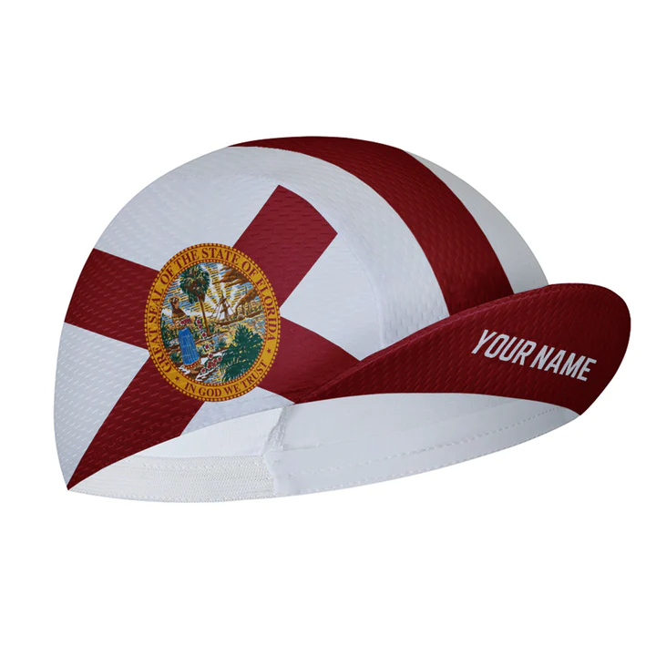 Customized Florida Cycling Cap Sports Hats – OS Cycling Store
