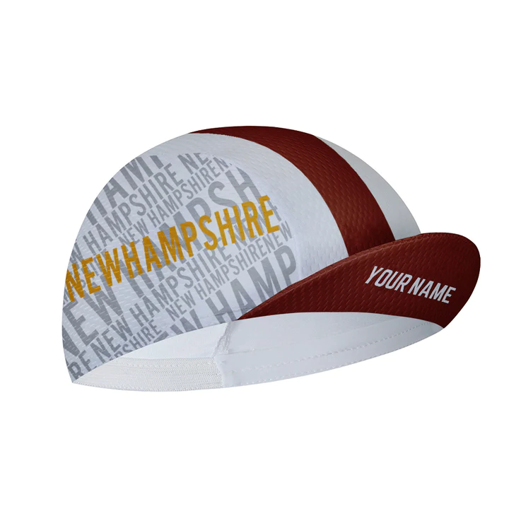 Customized New Hampshire Cycling Cap Sports Hats – OS Cycling Store