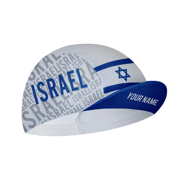 Customized Israel Cycling Cap Sports Hats – OS Cycling Store