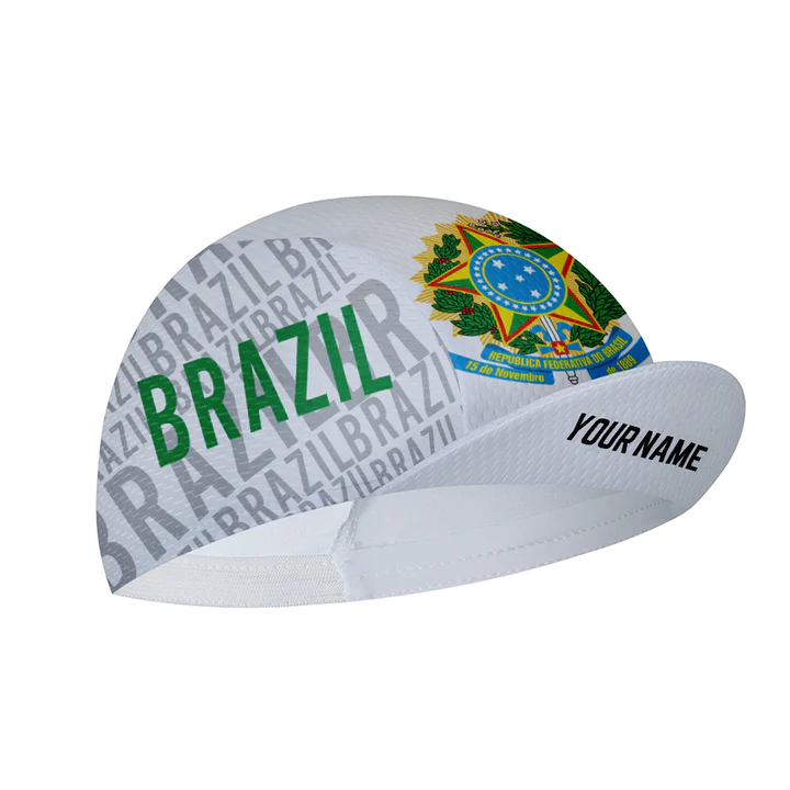 Customized Brazil Cycling Cap Sports Hats – OS Cycling Store