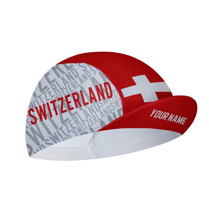 Customized Switzerland Cycling Cap Sports Hats – OS Cycling Store