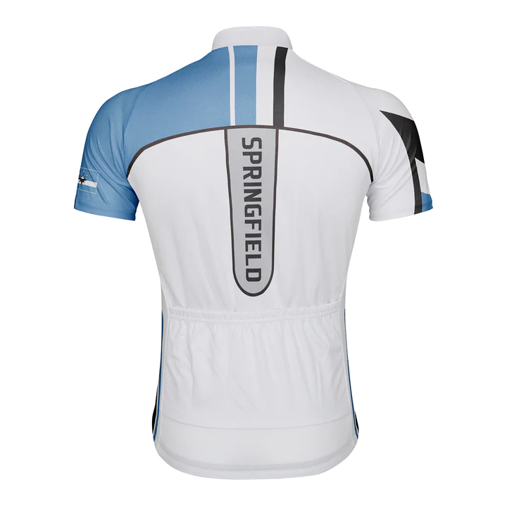Customized Springfield Short Sleeve Cycling Jersey for Men – OS Cycling ...