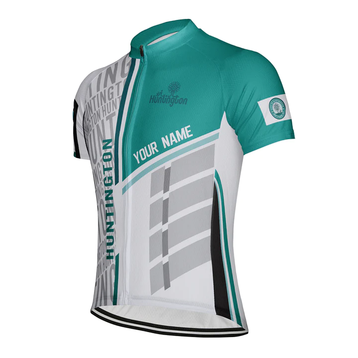 Customized Huntington Short Sleeve Cycling Jersey for Men – OS Cycling Store