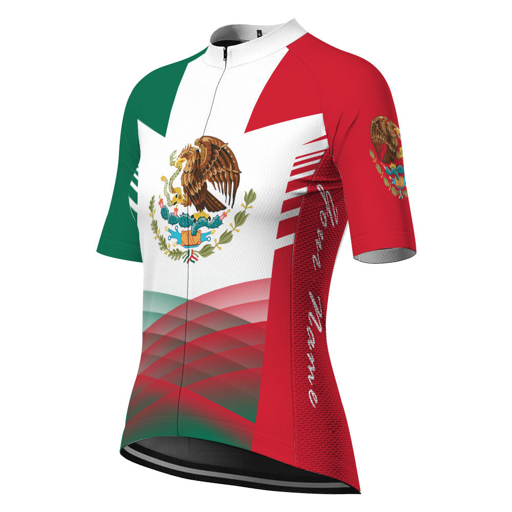 Customized Mexico Cycling Jersey For Women – OS Cycling Store