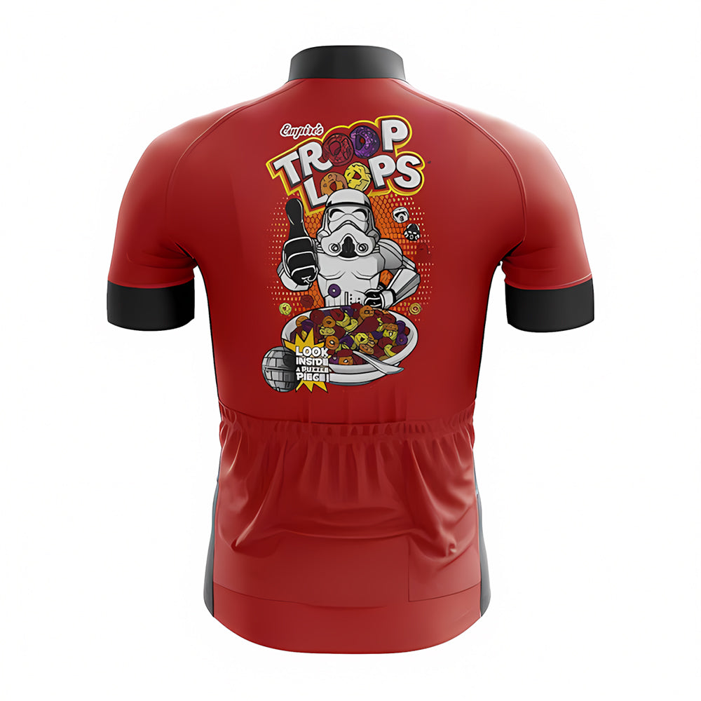 Customized Troop Loops Short Sleeve Cycling Jersey For Men And Women ...