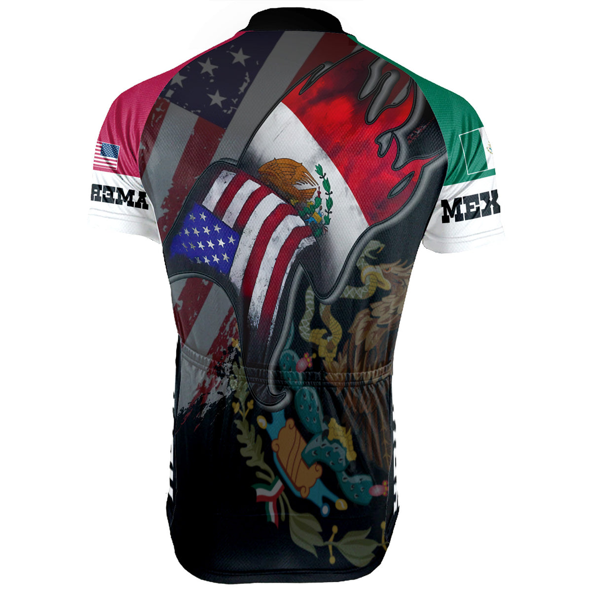 Customized Mexican American Cycling Jersey For Men – OS Cycling Store