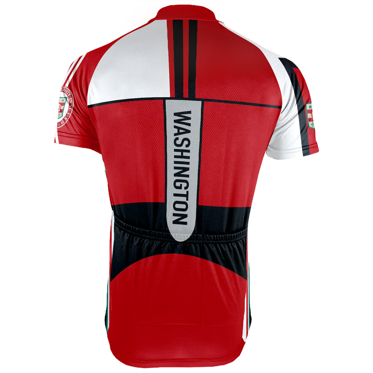 Customized Washington University (WashU) Short Sleeve Cycling Jersey F ...