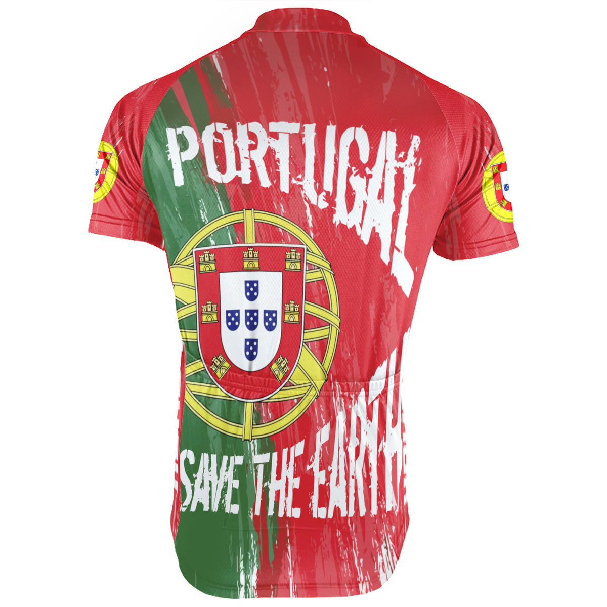 Customized Portugal Environmental Protection Save The Planet Short Sle ...