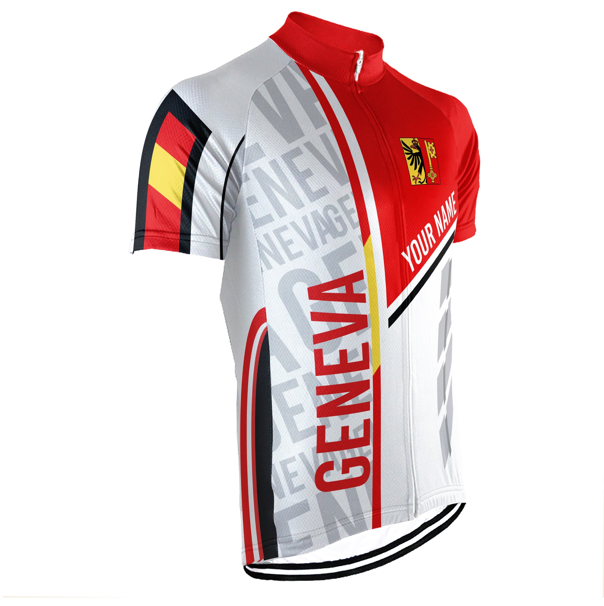 Customized Geneva Short Sleeve Cycling Jersey for Men – OS Cycling Store