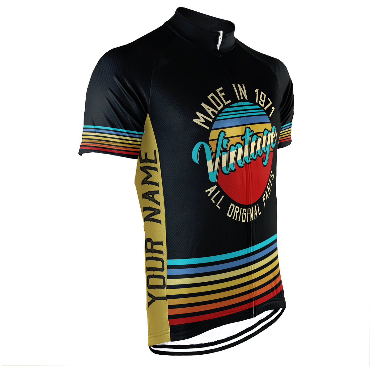 Customized Vintage Short Sleeve Cycling Jersey for Men – OS Cycling Store