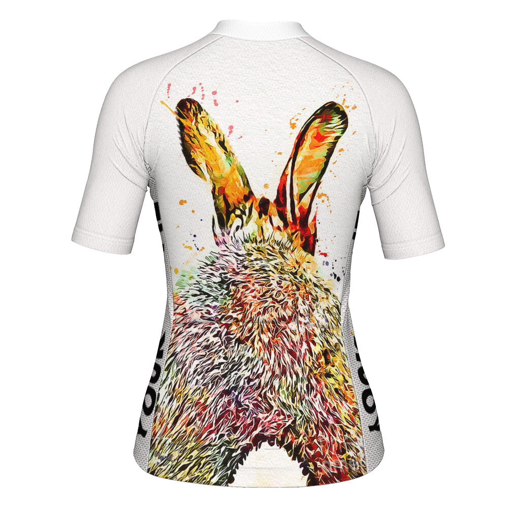 Customized Rabbit Short Sleeve Cycling Jersey for Women – OS Cycling Store