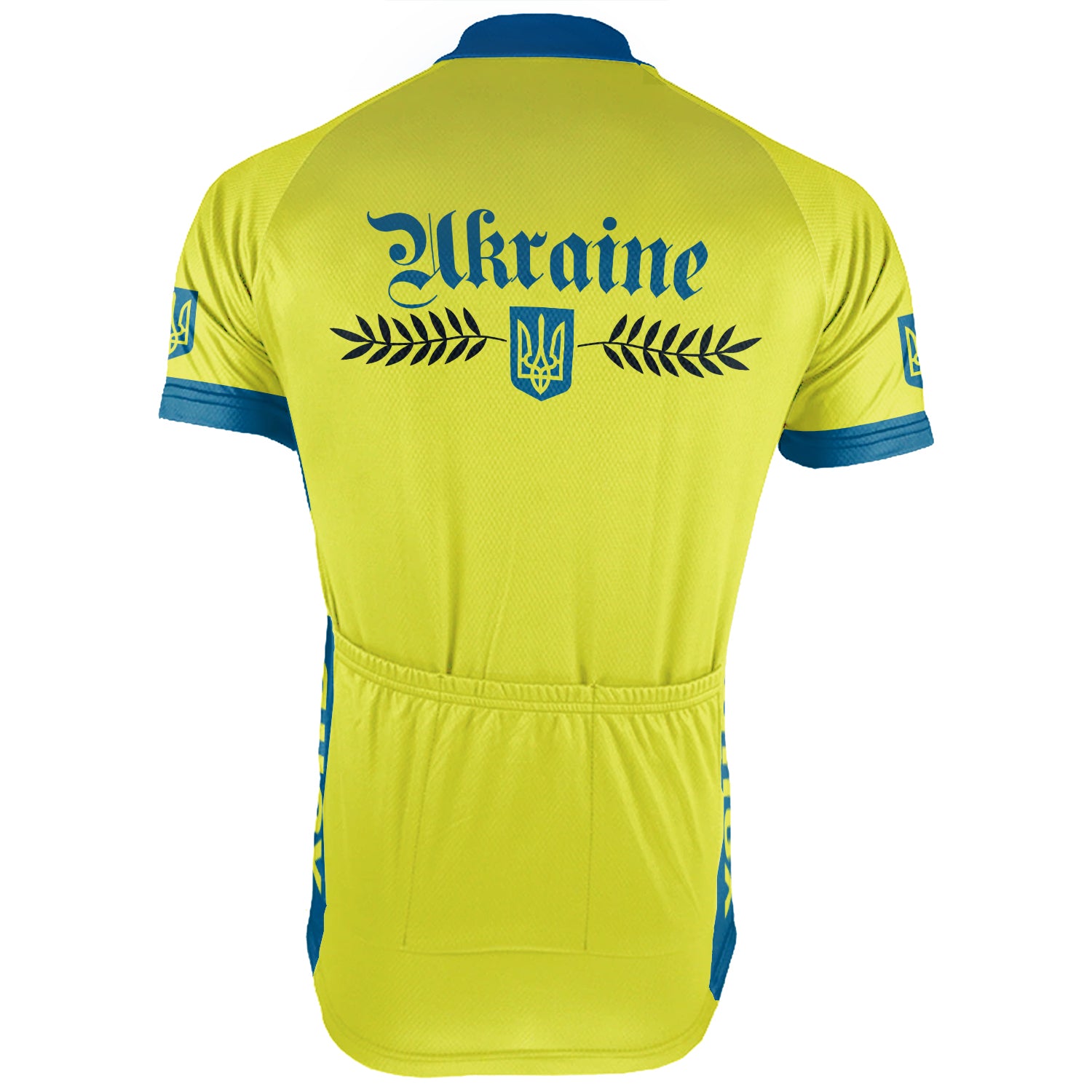 Customized Ukraine Short Sleeve Cycling Jersey for Men – OS Cycling Store