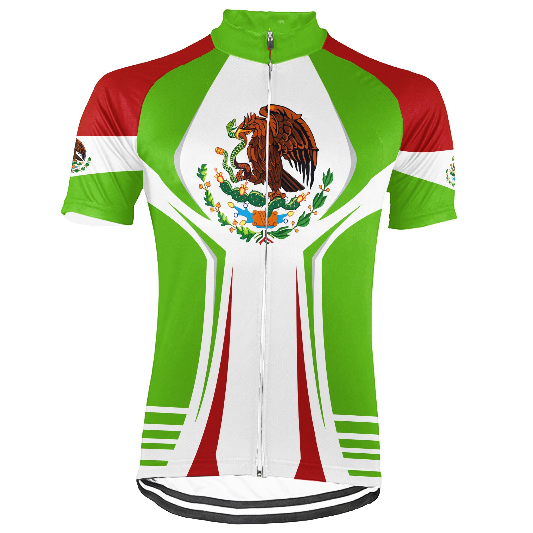Customized Mexico Short Sleeve Cycling Jersey for Men – OS Cycling Store