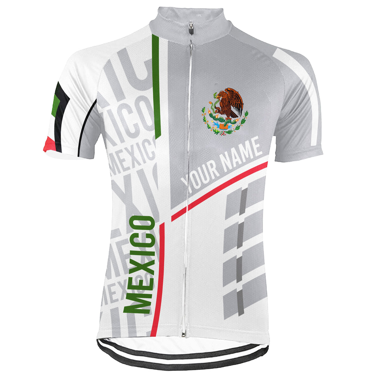 Customized Mexico Short Sleeve Cycling Jersey for Men – OS Cycling Store