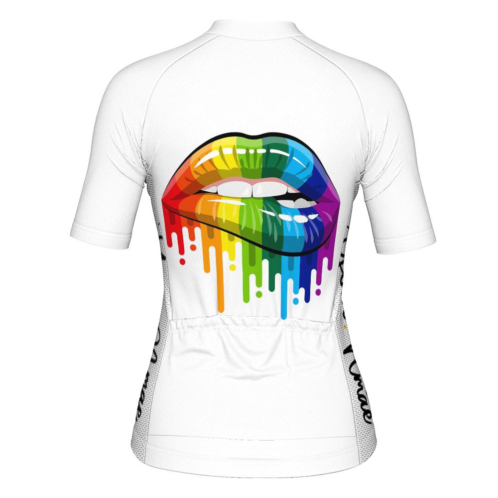 Customized Funny Short Sleeve Cycling Jersey for Women – OS Cycling Store