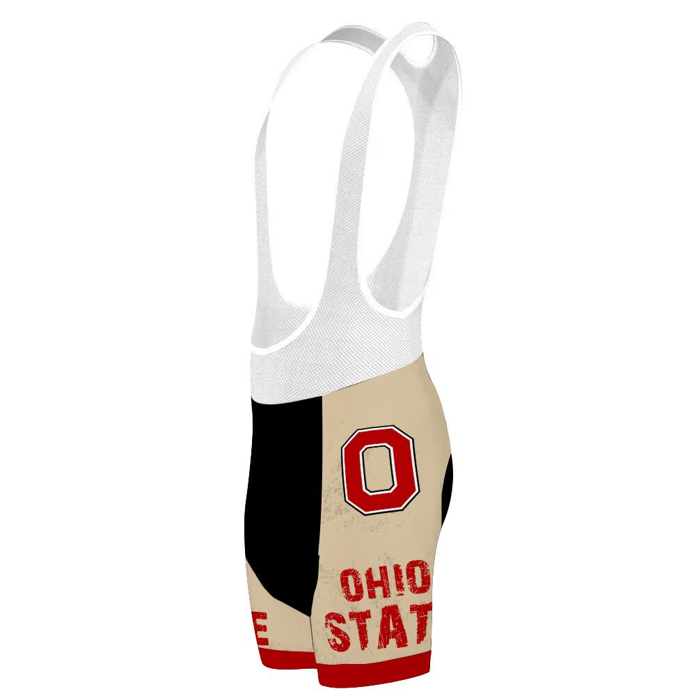 Unisex Ohio State Cycling Bib Short – OS Cycling Store