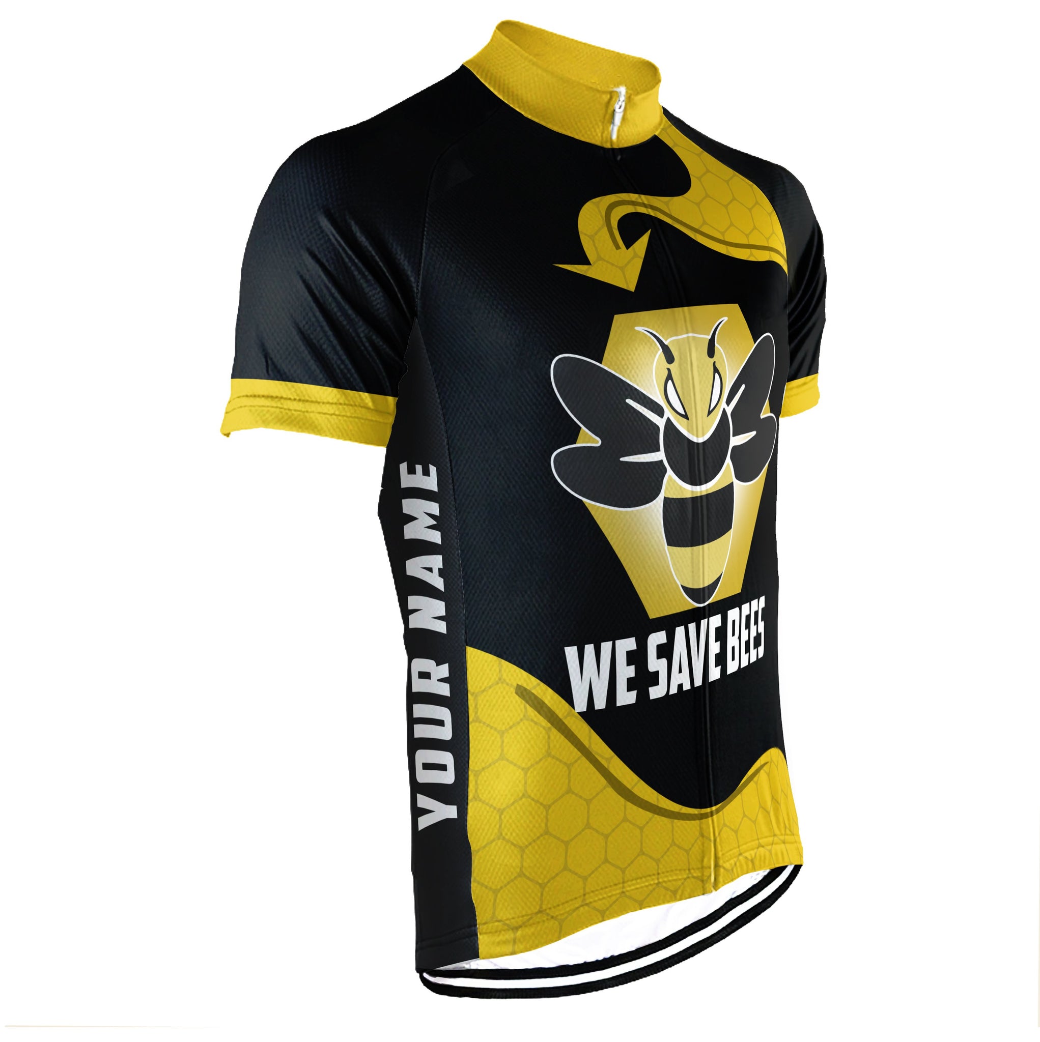 Customized Bee Short Sleeve Cycling Jersey for Men – OS Cycling Store