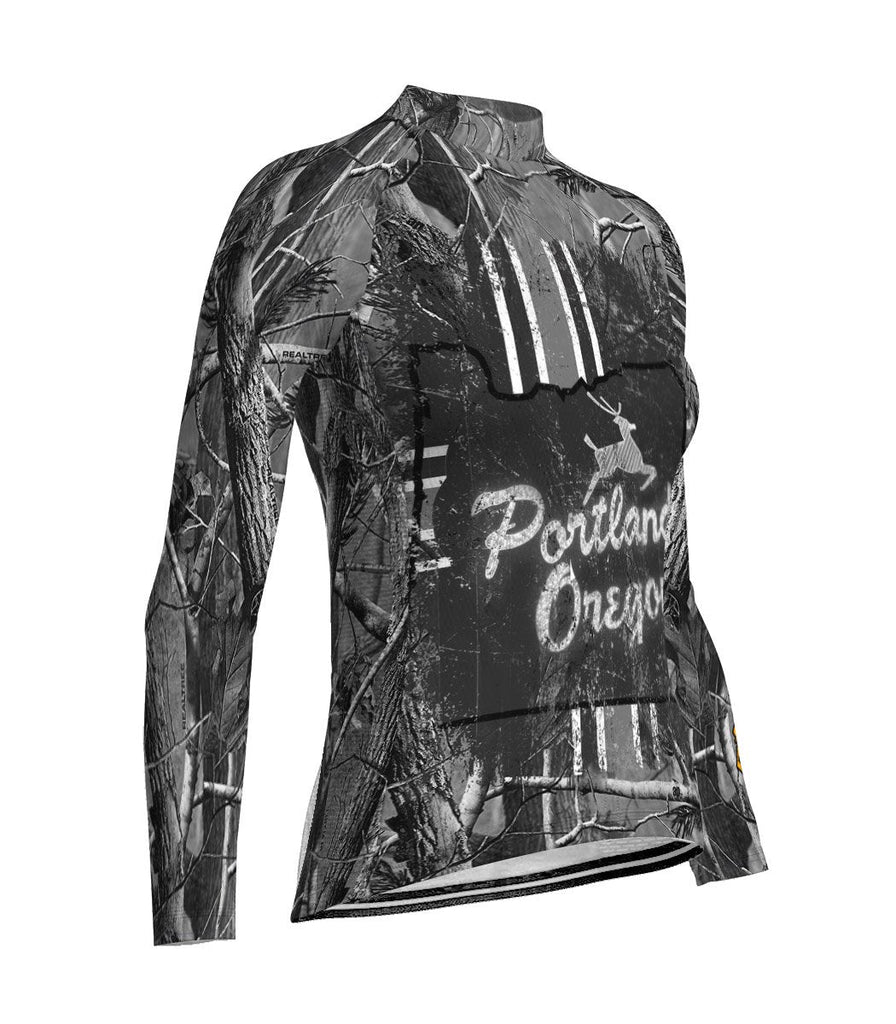Customized Portland Long Sleeve Cycling Jersey For Women – OS Cycling Store